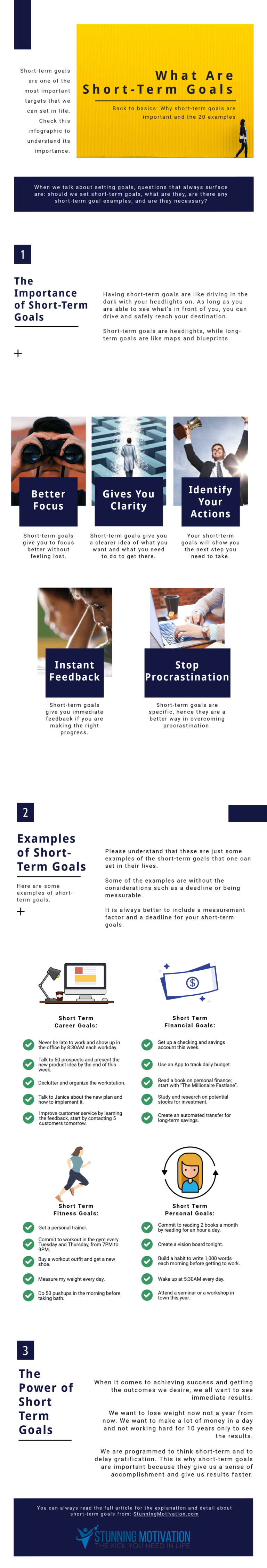 20 Short-Term Goals Examples And Why They Are Important